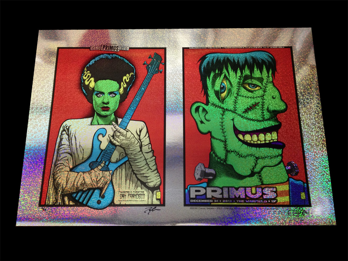 Primus Poster, Uncut Edition and Foil Variant Edition - Release - Chuck ...