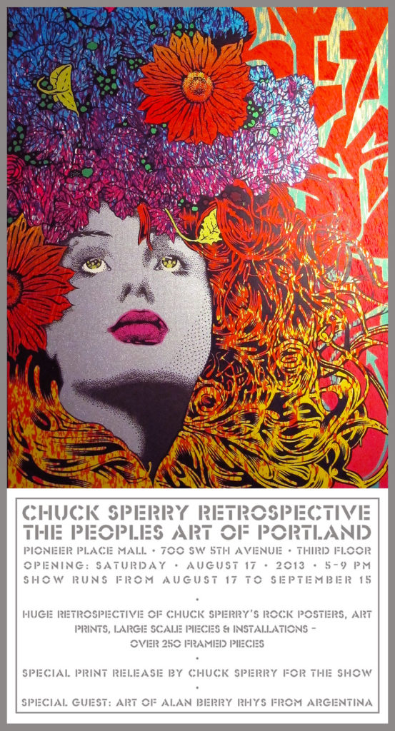 "Psyche" - Art Print Release at The Peoples Art of Portland - Chuck Sperry