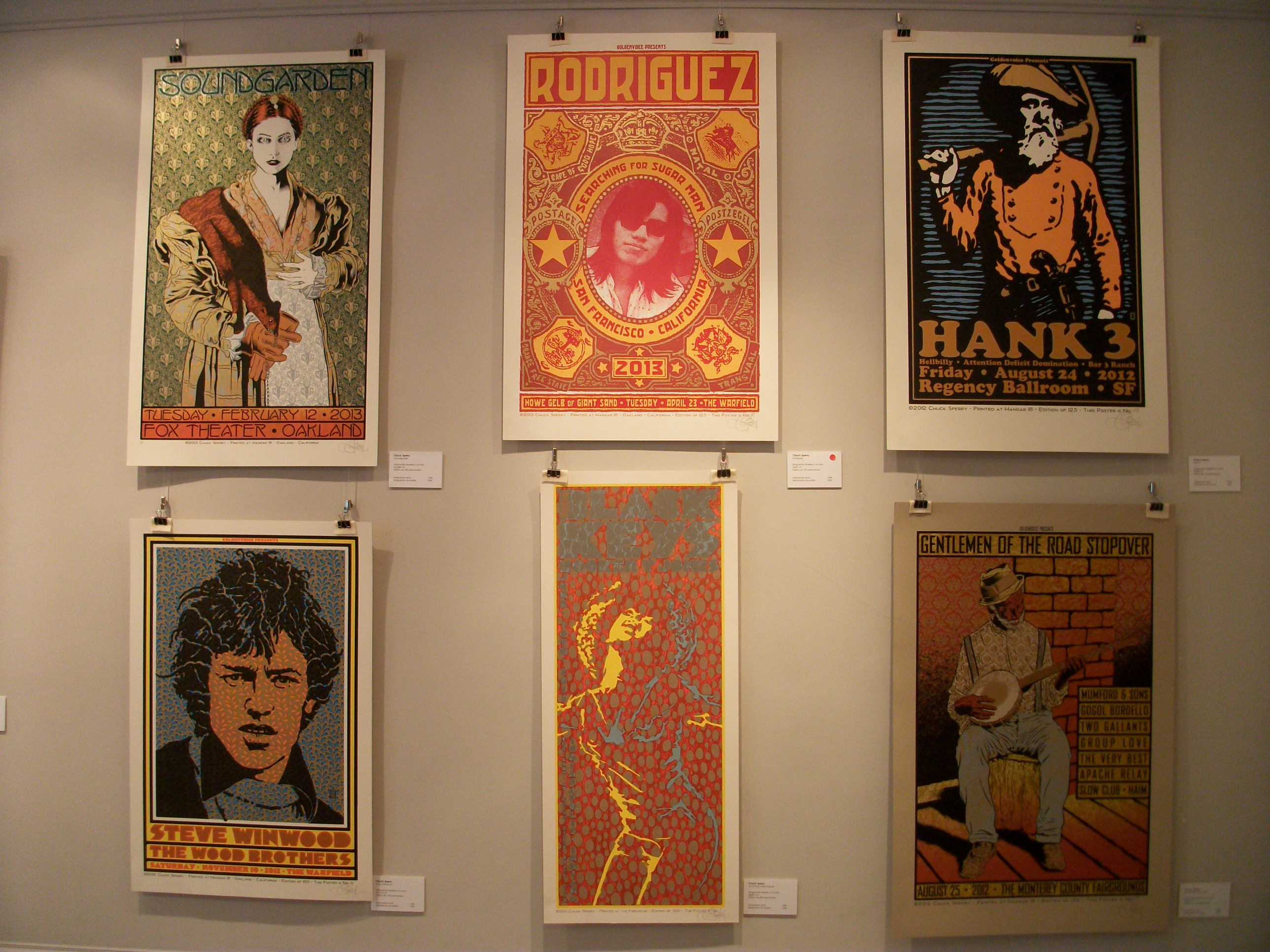 Chuck Sperry at l'Oeil Ouvert, Paris - Chuck Sperry