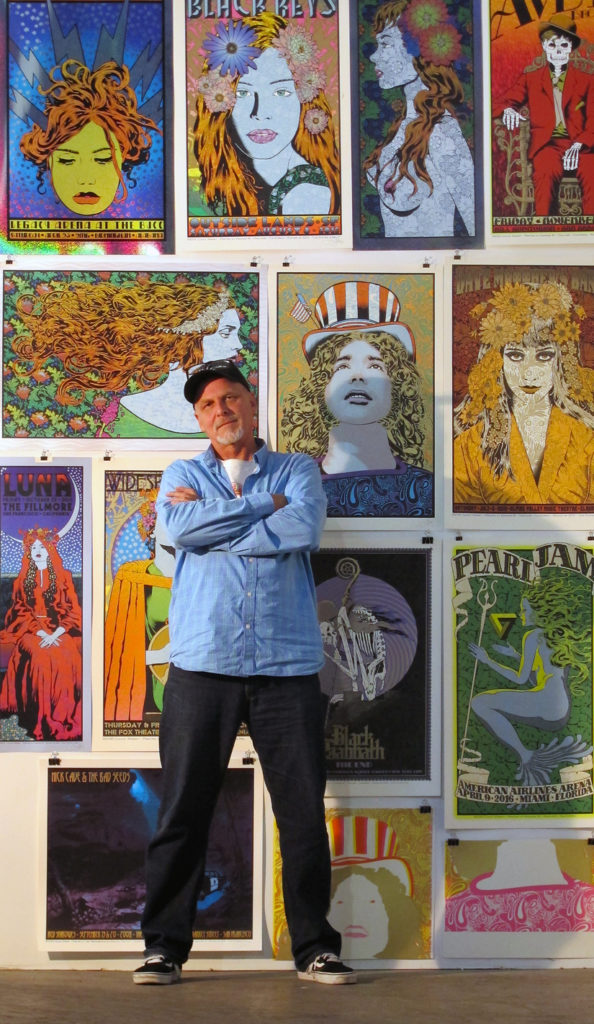 The Rock Poster Society • Festival of Posters 2016 - Chuck Sperry