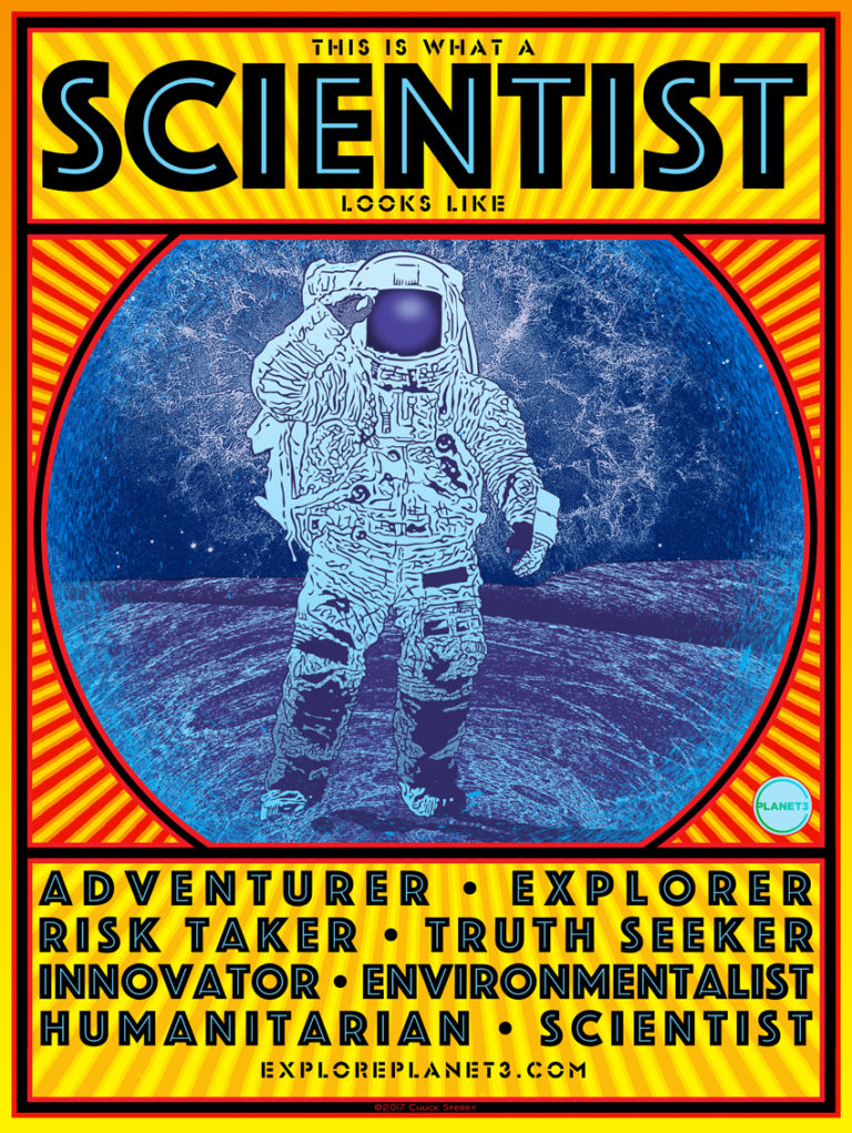 March For Science Poster Release - Chuck Sperry