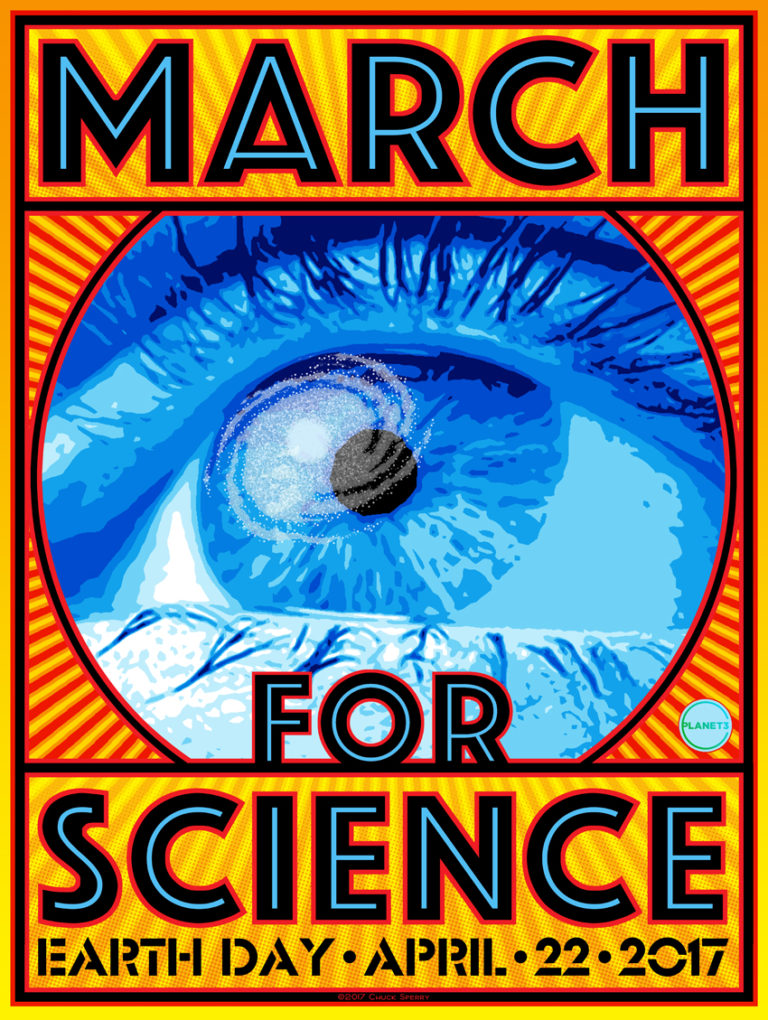 March For Science Poster Release - Chuck Sperry