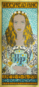 Widespread Panic Red Rocks Poster Release - Chuck Sperry
