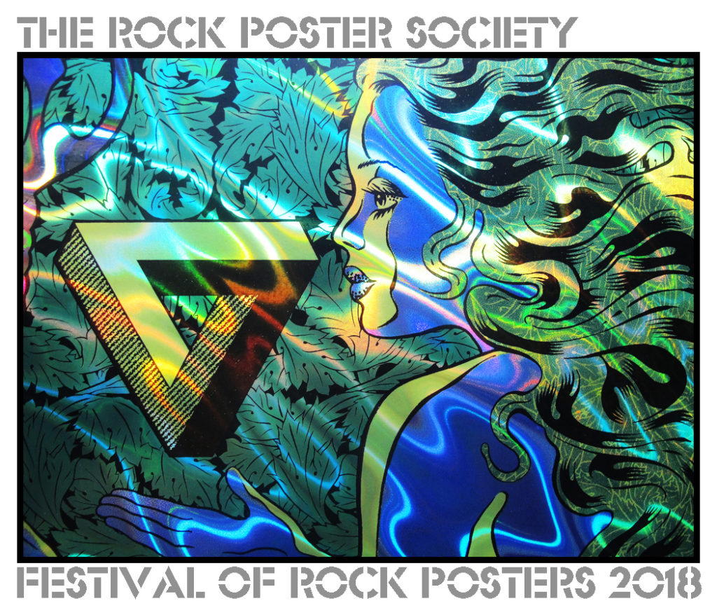 The Rock Poster Society, Festival of Rock Posters 2018 - Chuck Sperry