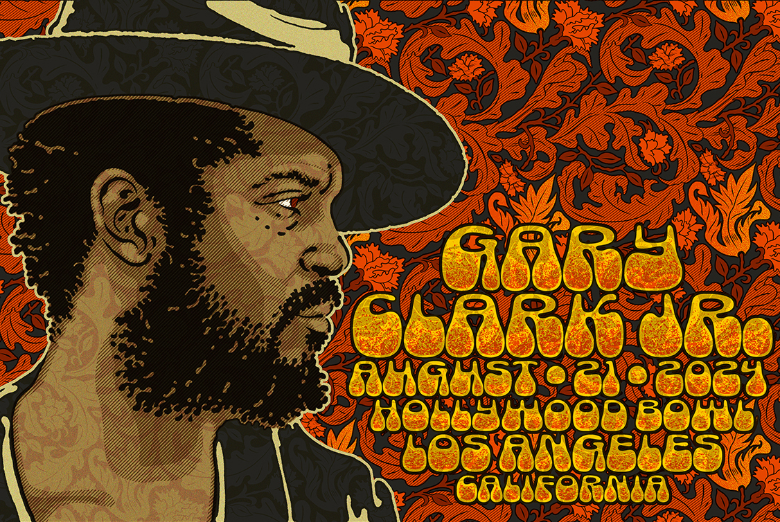 Chuck Sperry's Gary Clark Jr Poster Release with EQL - Chuck Sperry
