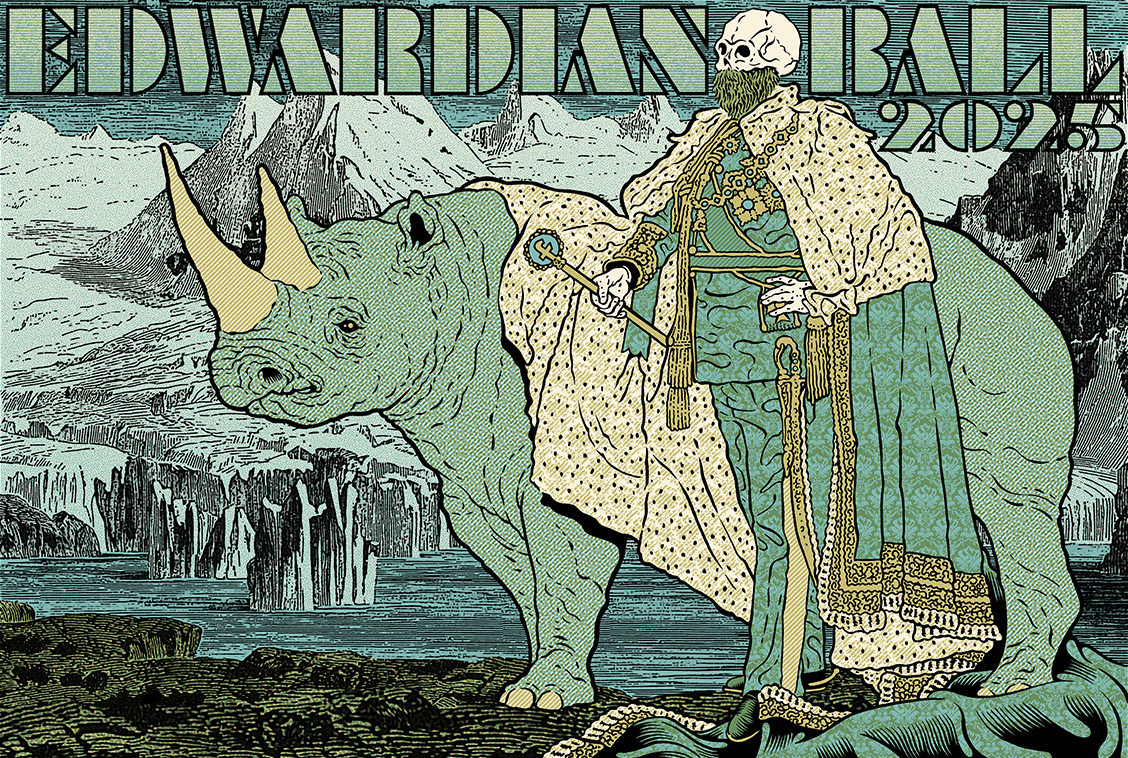 Edwardian Ball 2025 Poster - Chuck Sperry